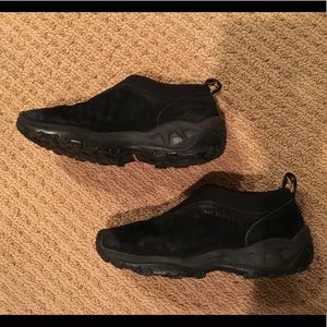 Merrell | Shoes | Copy Black Suede Merrells Jungle Moc Winter Shoes ...